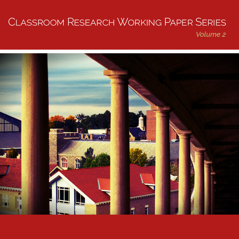 Working Papers : Future Faculty and Academic Careers