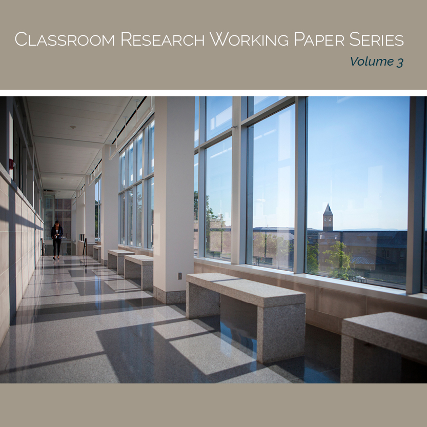Working Papers : Future Faculty and Academic Careers